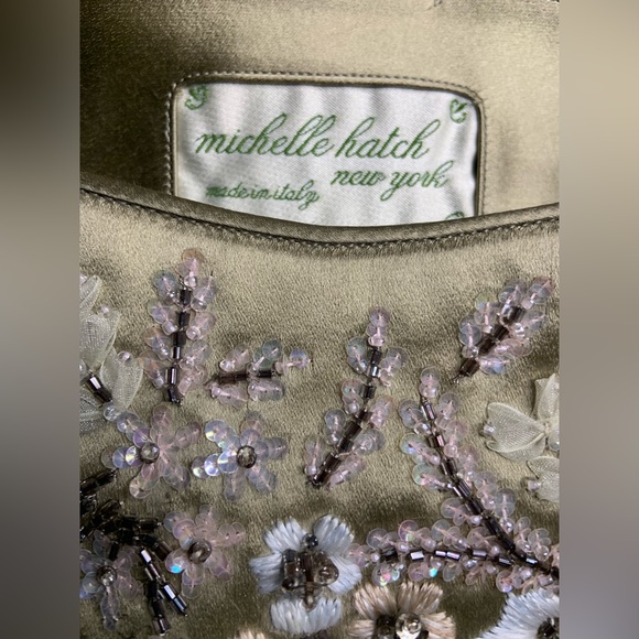 Michelle Hatch | Bags | Michelle Hatch Vintage Silk Flowerembroidered ...